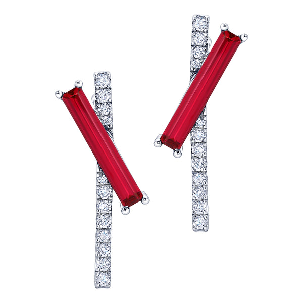 Ruby Earrings - Chatham Inc.